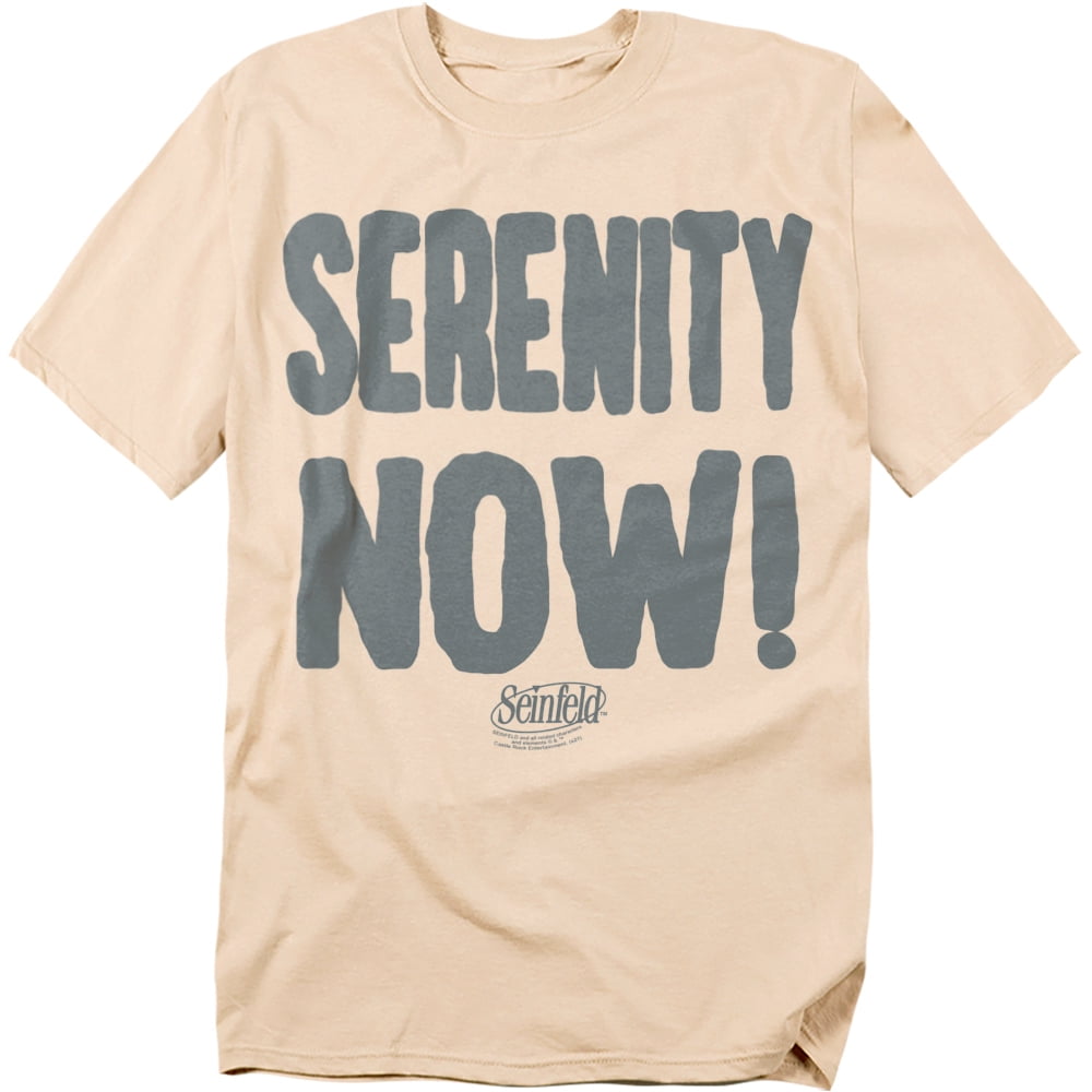 Seinfeld T-Shirt The Serenity Now Unisex Graphic Tee for Men & Women ...