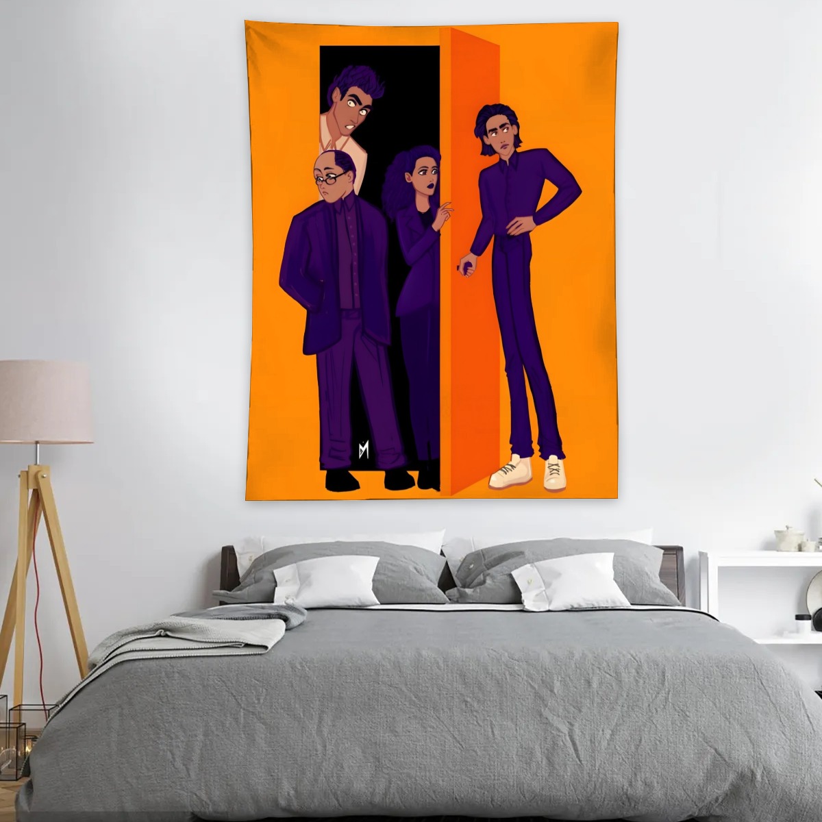 Seinfeld Tapestry 40 x 60 Inches With Vivid Colors Realistic Details ...
