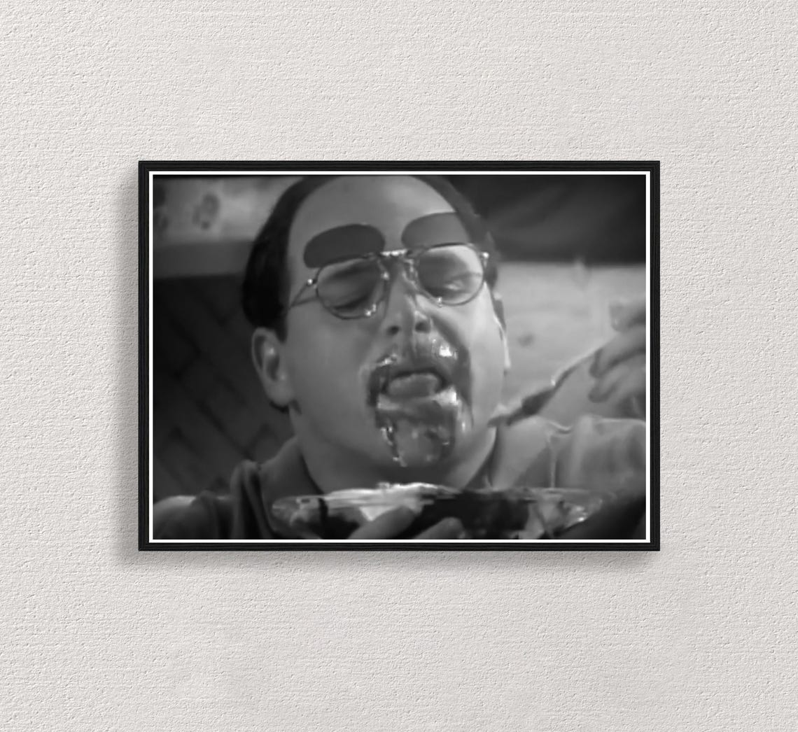 Seinfeld Tv Show, Jerry Seinfeld, Movie Wall Art, Black and White ...