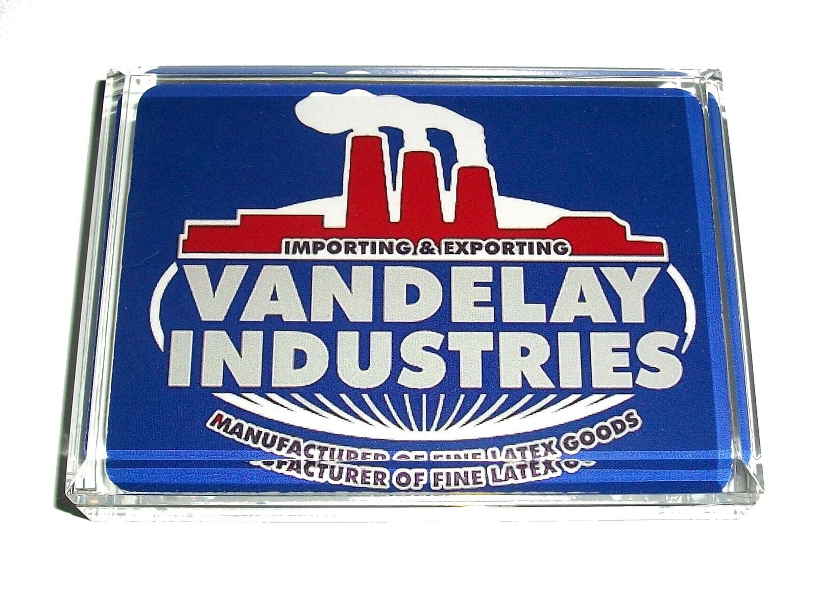 Seinfeld Vandelay Industries Acrylic Executive Display Piece Desk ...