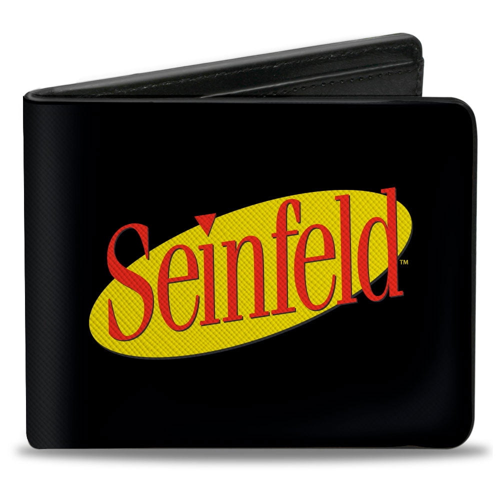 Seinfeld Wallet, Bifold, Seinfeld Spotlight Logo Black Yellow Red ...