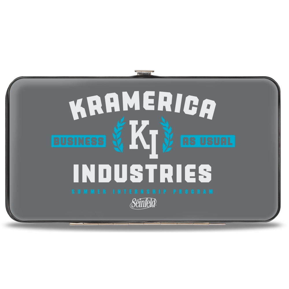 Seinfeld Wallet, Hinged, Seinfeld Kramer Kramerica Industries Logo ...