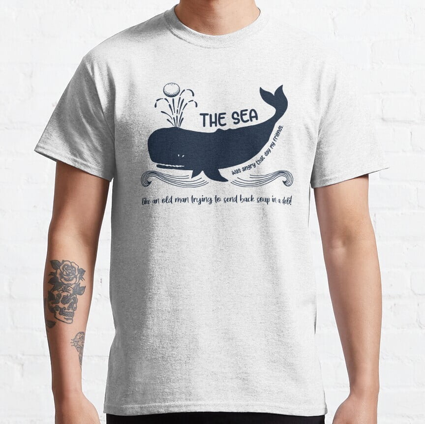 Seinfeld t-shirt The Marine Biologist Tee George Costanza Funny 90s TV ...