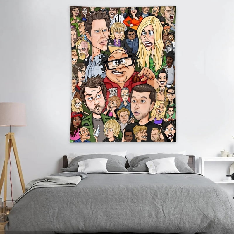 Seinfeld tapestry 40 x 60 inches with vivid colors realistic details ...