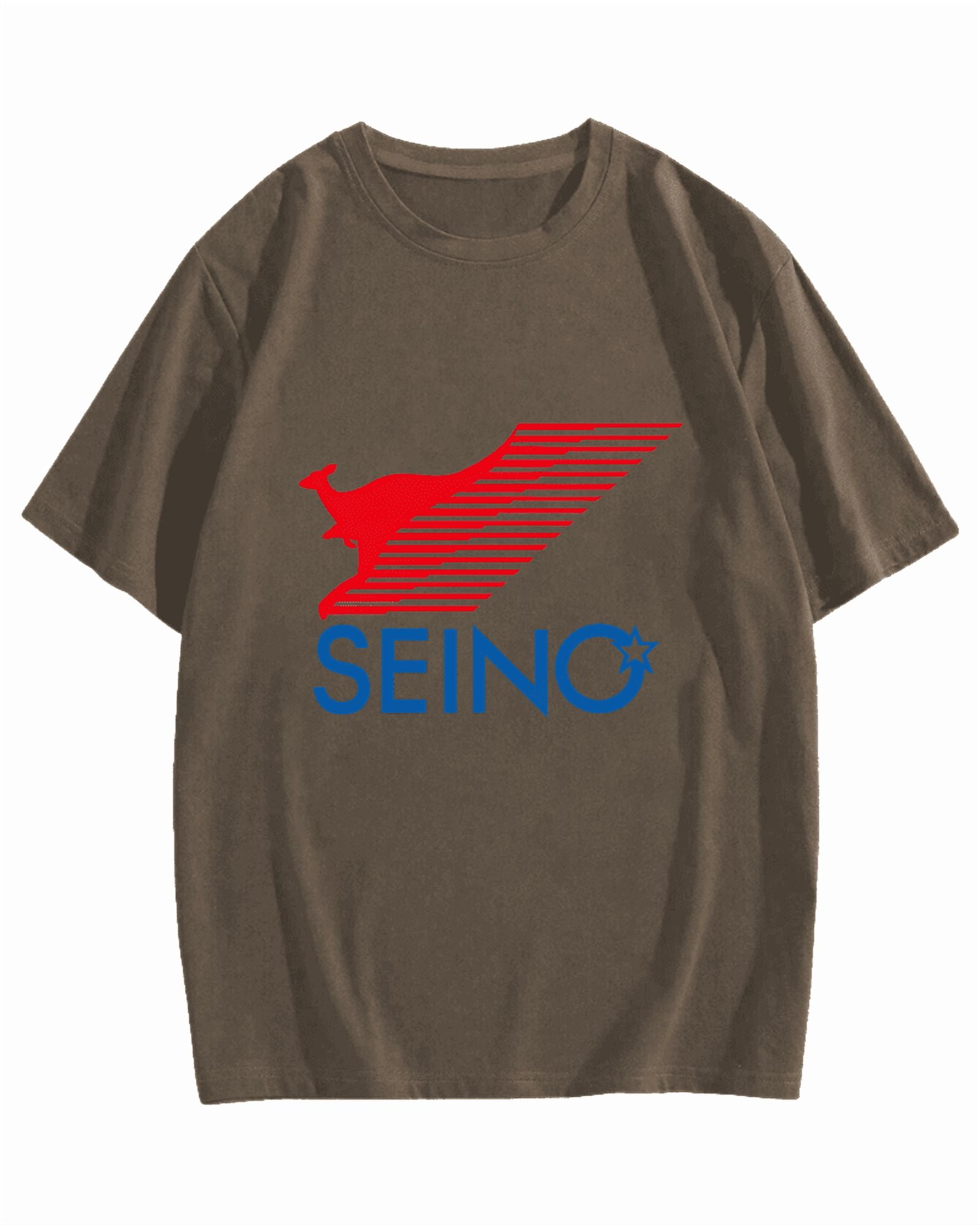 Seino Transportation Cotton casual T-shirt - Walmart.com