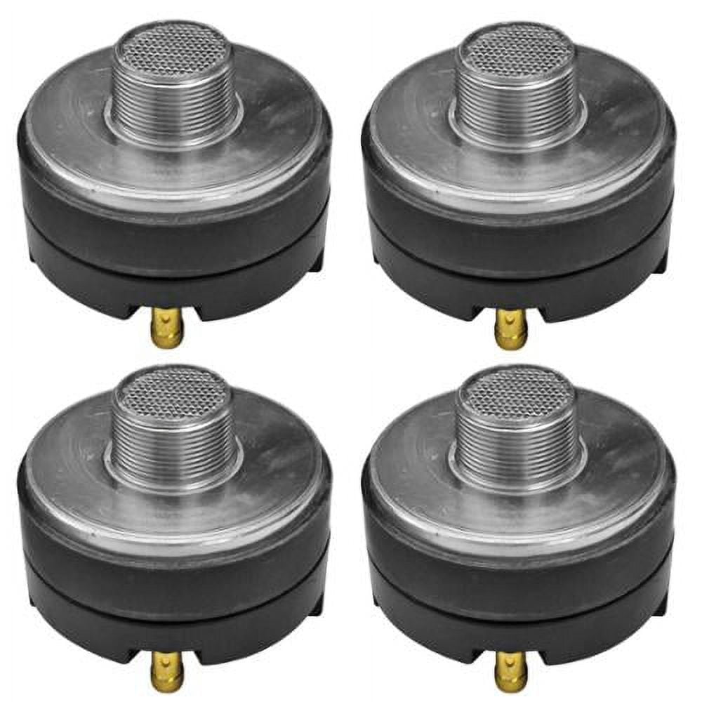 Seismic Audio - 4 Pack of Titanium Compression Horn Drivers - 100 Watts ...
