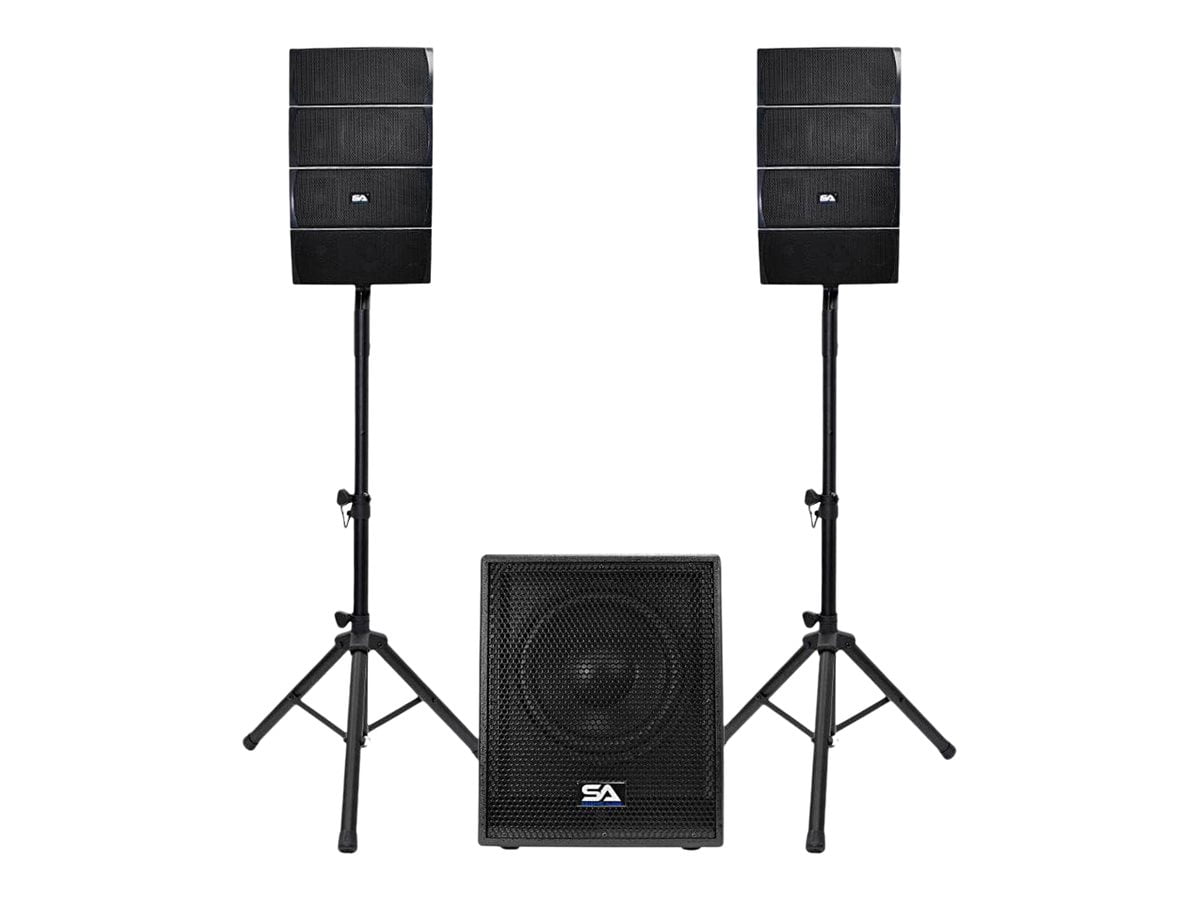 Seismic Audio Flex-812 - Speaker system - for PA system - Bluetooth ...