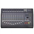 Seismic Audio LandSlide 12P, 12 Channel DSP Professional Powered Mixer ...