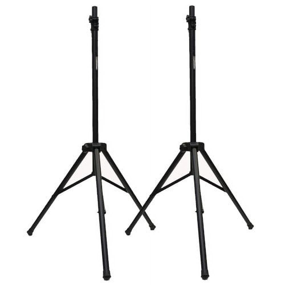 Seismic Audio - Pair of Tripod Speaker Stands PA/DJ Stand PRO Audio - Heavy Duty - Walmart.com