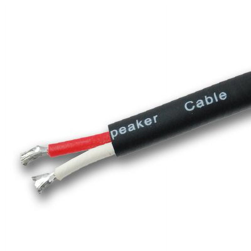 Seismic Audio QRW25 25-Feet Raw Wire to 1/4-Inch Speaker Cable, 16 ...