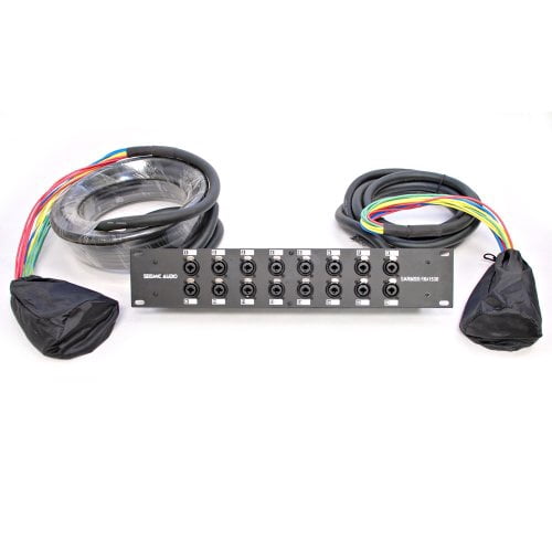 Seismic Audio - SARMSS-16x1530 - 16 Channel XLR TRS Combo Splitter ...