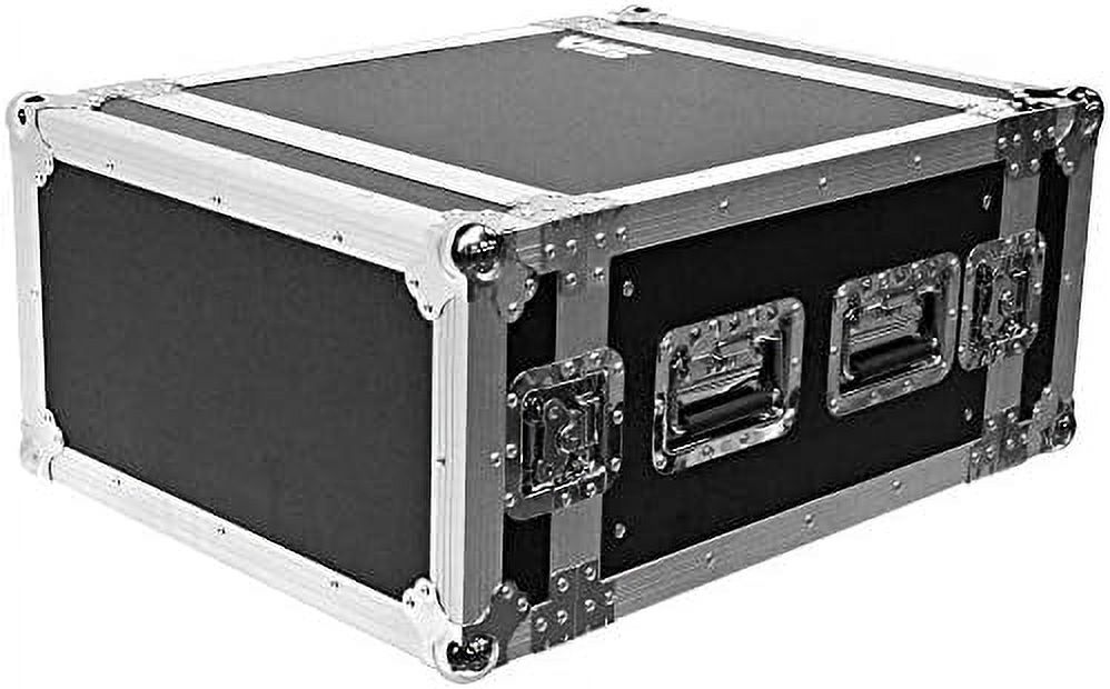 Seismic Audio - SATAC6U - Heavy Duty 6 Space ATA Rack Case - 6U PA DJ ...