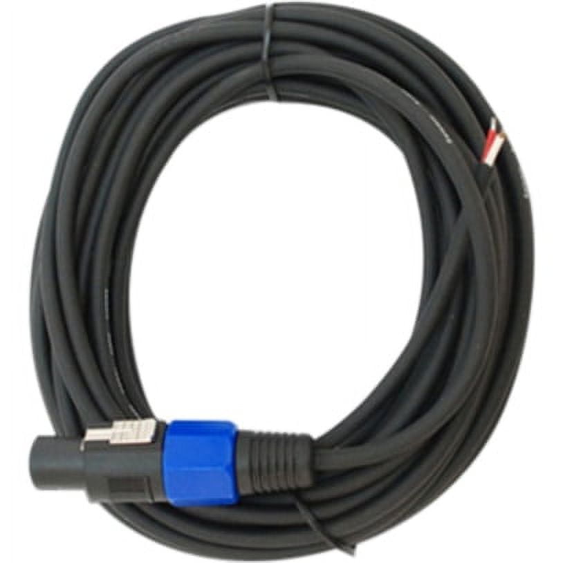 Seismic Audio SPRW35, Raw Wire to Speakon Speaker Cable 35' - Walmart ...