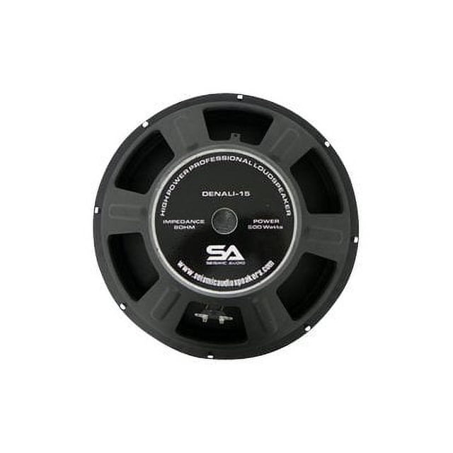 Seismic Audio Woofer, 500 W RMS, 1000 W PMPO - Walmart Business Supplies