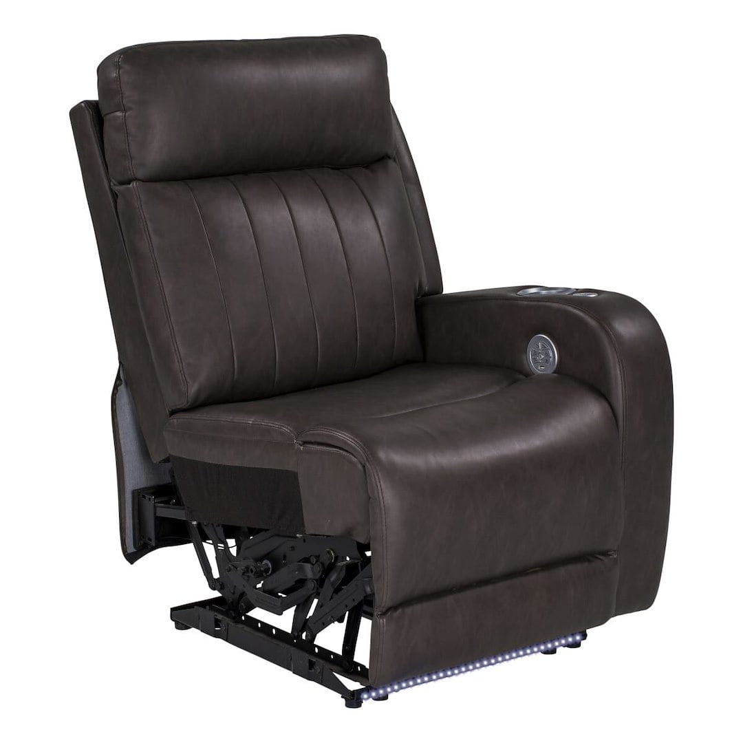 THOMAS PAYNE Left Hand Recliner - Seismic Series (Grantland Doeskin ...