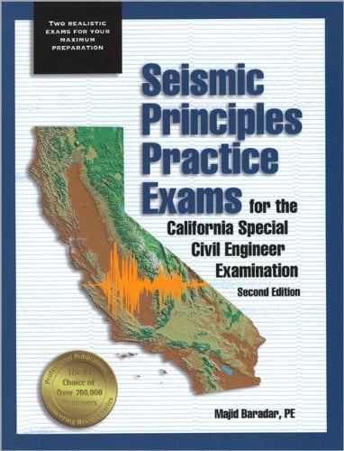 Pre-Owned Seismic Principles Practice Exams for the California Special ...