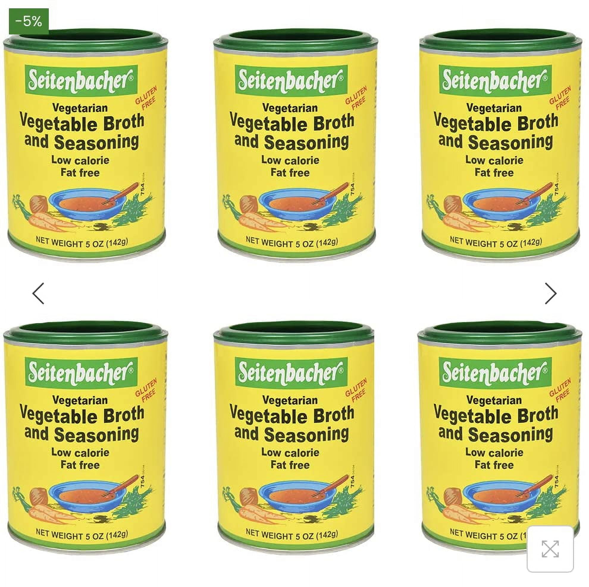 Seitenbacher Vegetable Broth, Yellow RE32 - Walmart.com
