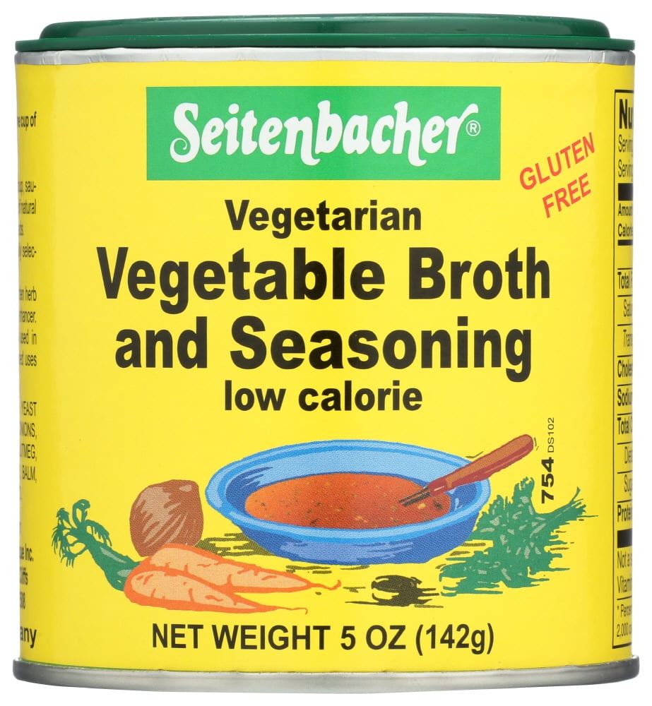 Seitenbacher Vegetarian Vegetable Broth And Seasoning, 5 Oz - Walmart.com