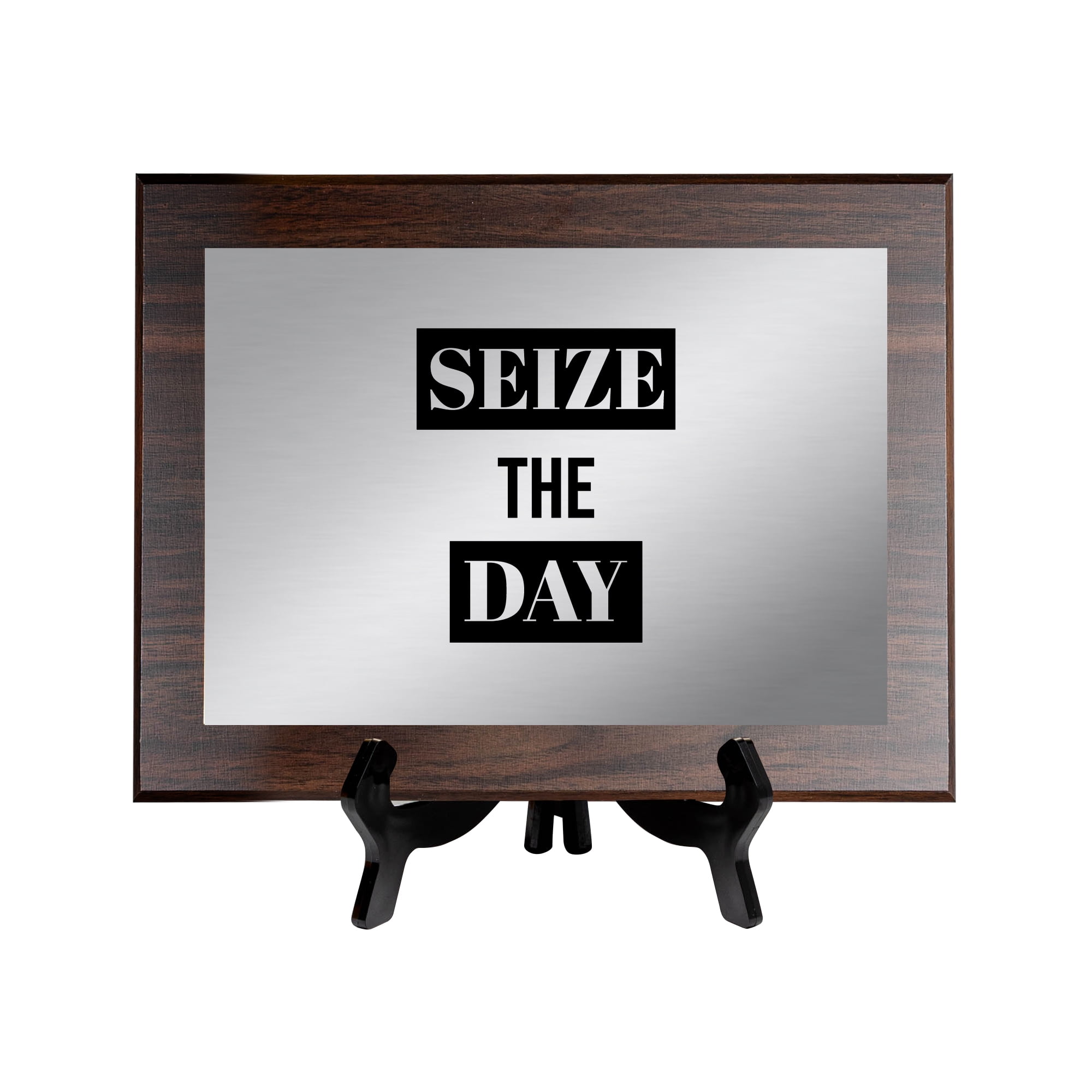 Seize The Day, 12x9 Decorative Wall Plaque | Easel Mount Option ...