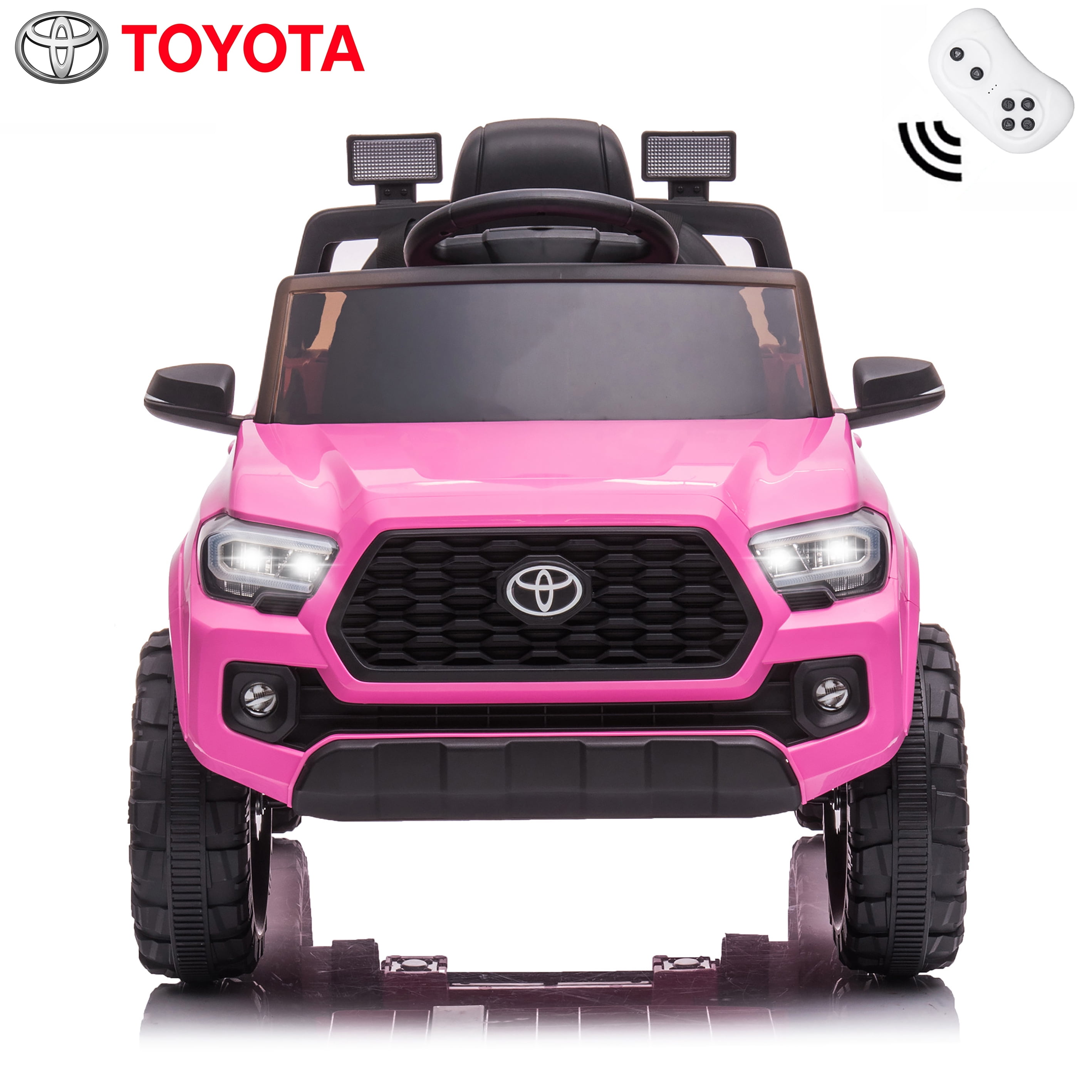 Seizeen 12V Kids Ride on Cars w/ Remote Control, Battery Powered Toyota ...