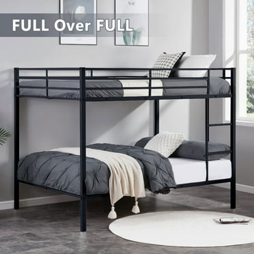 Signature Sleep Coen Metal Bunk Bed, Twin/Full, Silver - Walmart.com