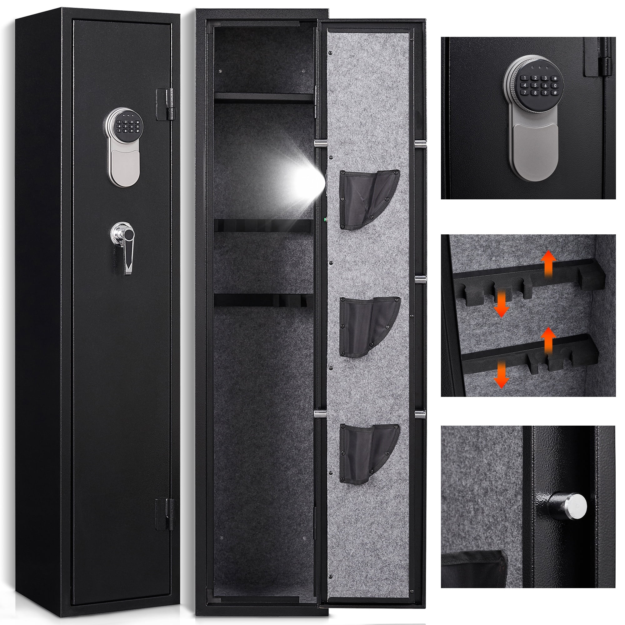 Seizeen Safe Storage Cabinet - Walmart.com