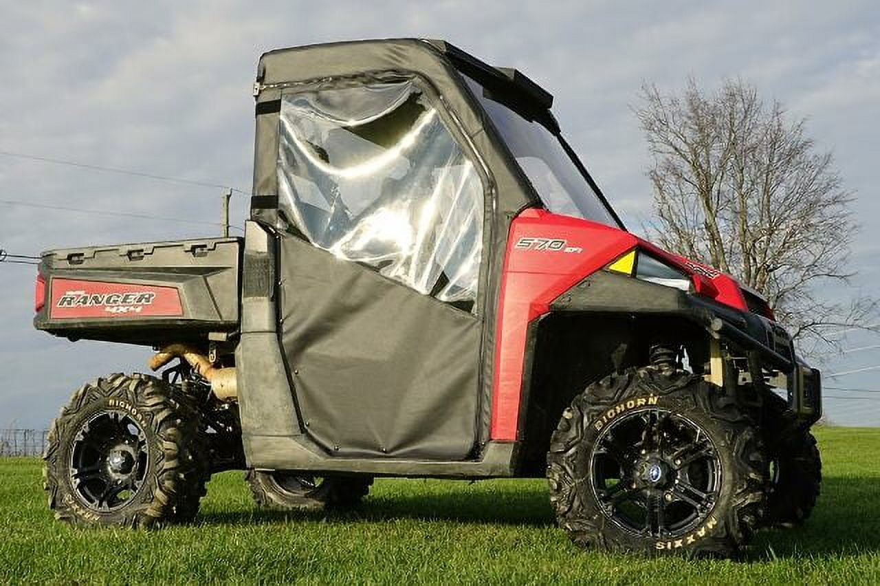 Seizmik UTV Soft Door Kit with Rear Window Compatible with Full Size ...