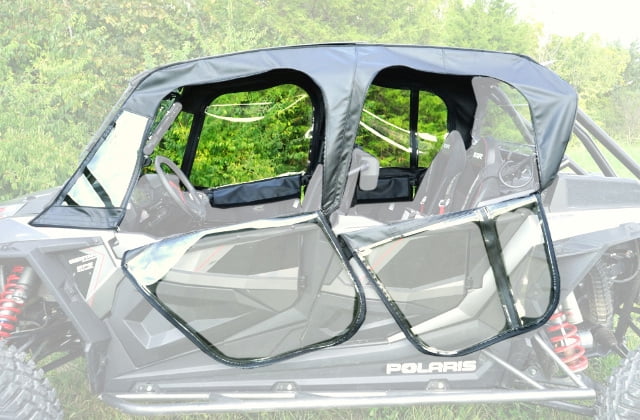 Seizmik UTV Soft Door Kit with Zippers for Polaris RZR XP 4 Turbo ...