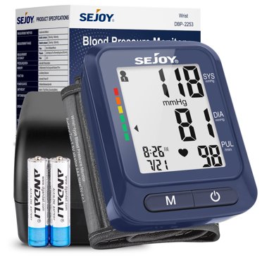 SmartHeart Automatic Digital Wrist Blood Pressure Monitor - Walmart.com