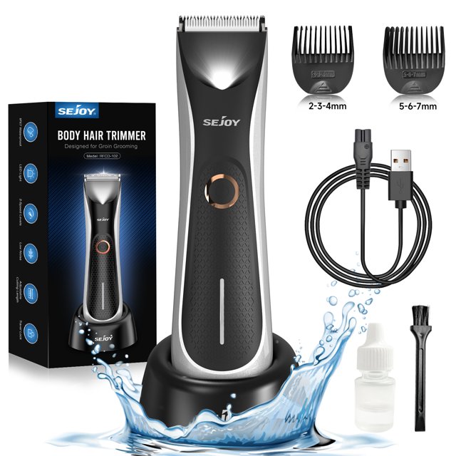 Sejoy Body Hair Trimmer for Men Women,Electric Bikini Trimmer for Women ...
