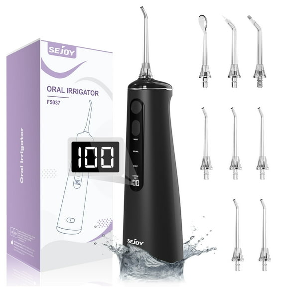 Conkov Cordless Water Flosser for Teeth, Rechargeable Dental Oral ...