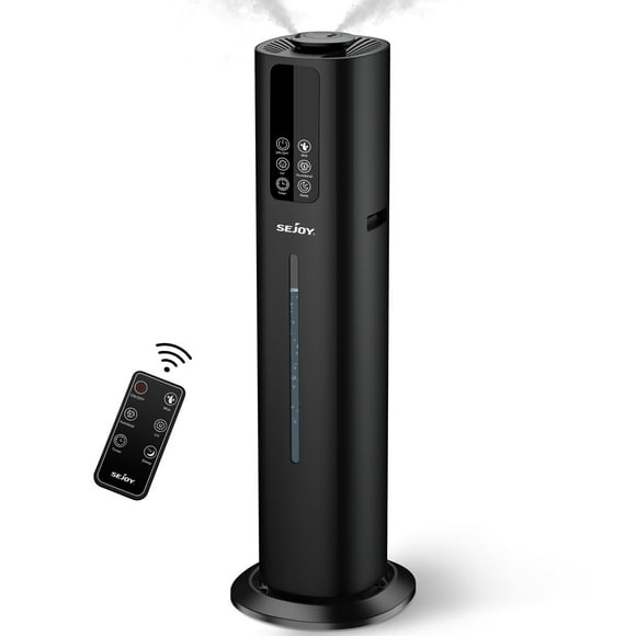 Sejoy Humidifiers for Large Rooms, 8L/2.11Gal Top Fill Ultrasonic Floor ...