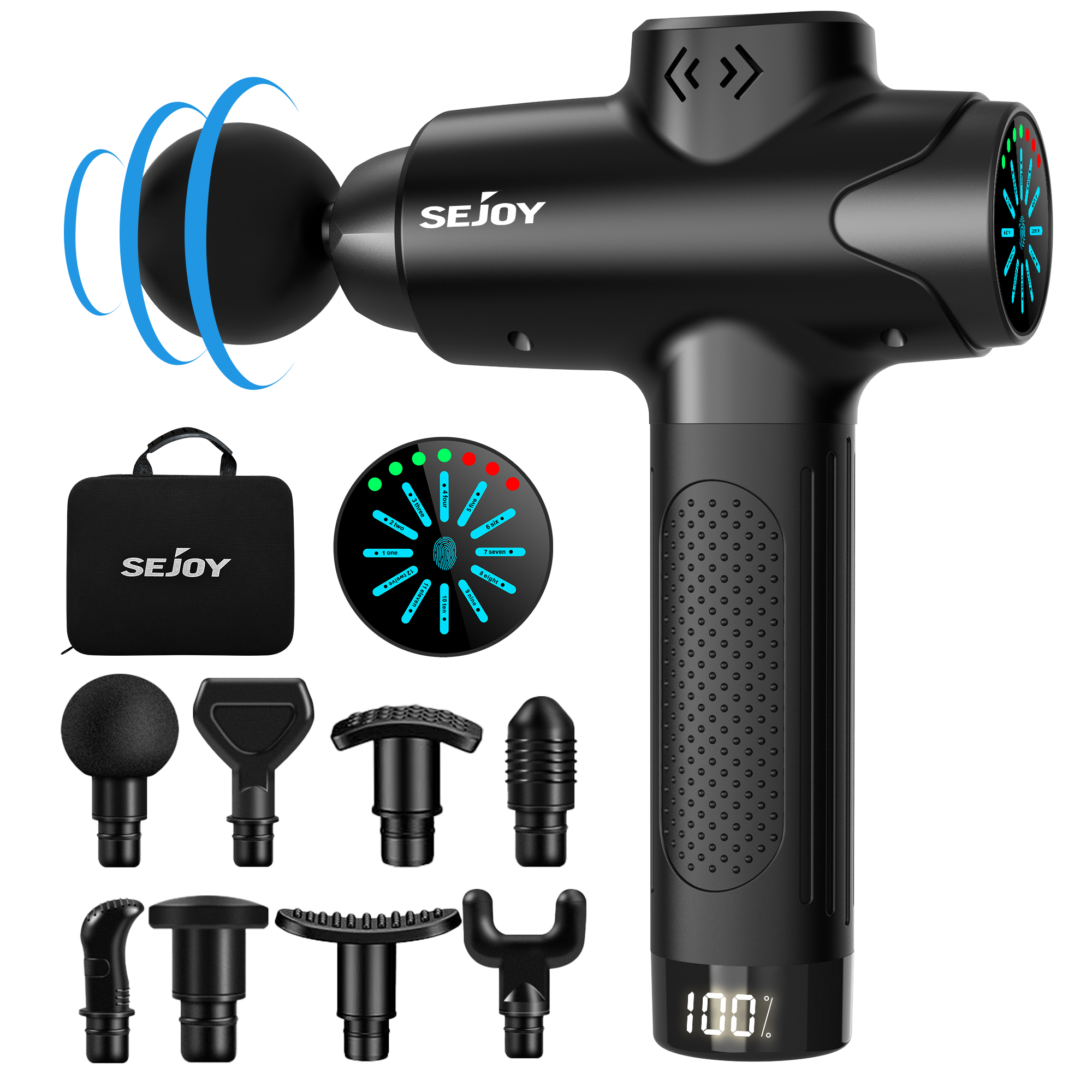 Portable Cervical Spine Massager with 10pcs Massage Stickers ...