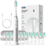 7AM2M Sonic Electric Toothbrush for Adults and Kids, One Charge for 90 ...