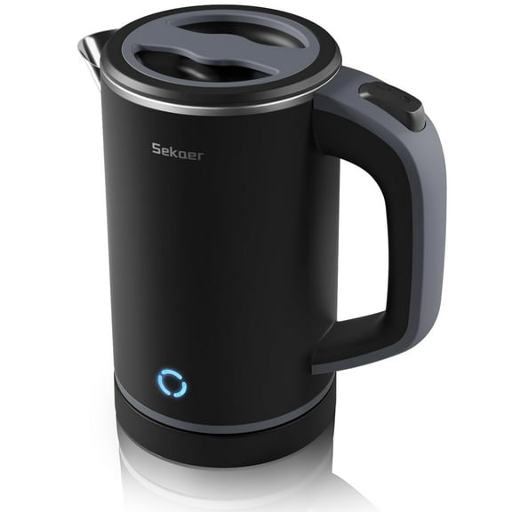 Travel Electric Kettle Portable Small Mini Tea Coffee Kettle Water ...