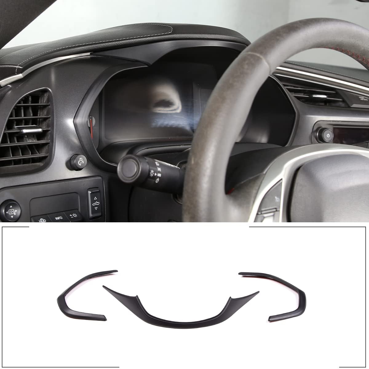 Sekhyna Dashboard Instrument Panel MMF7 Trim Strips ABS 3PCS Compatible ...