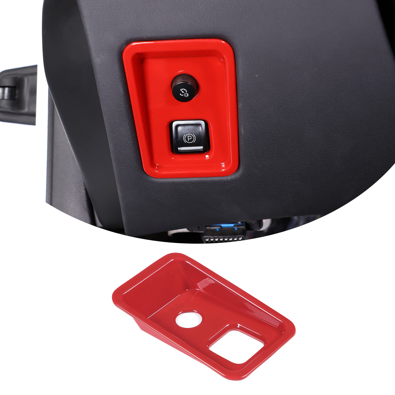 Sekhyna Electronic Handbrake Console Panel Cover Trim Compatible with ...