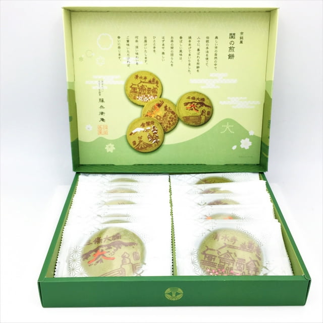 Seki Seika Kyo No Shikisai Japanese Matcha Senbei Cookies, Sweet Treats ...