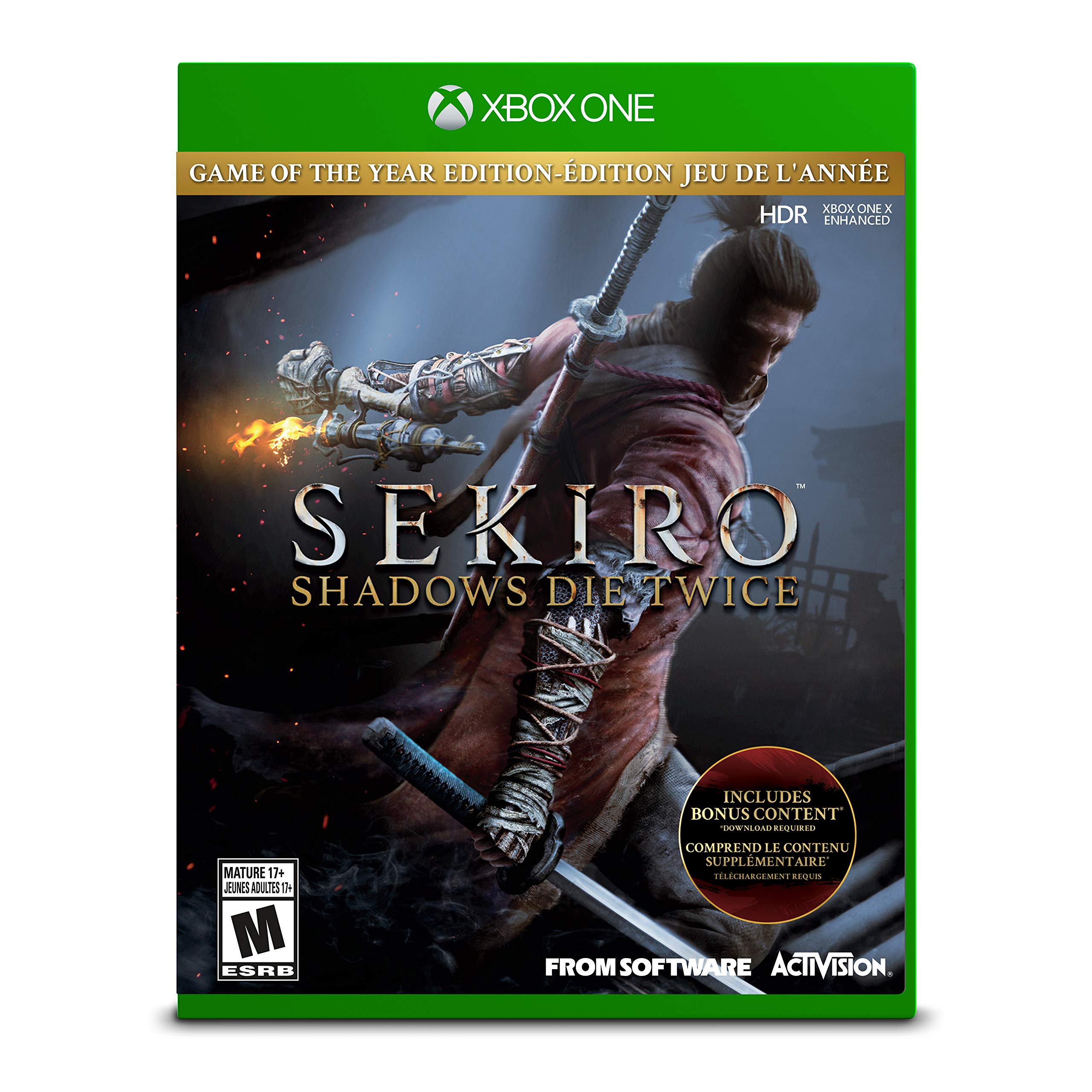 Sekiro: Shadows Die Twice - Game of the Year Edition - Xbox One ...