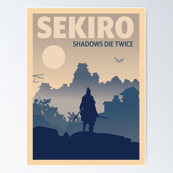 Sekiro Shadows Die Twice - Minimalist Travel Style - Video Game Art ...