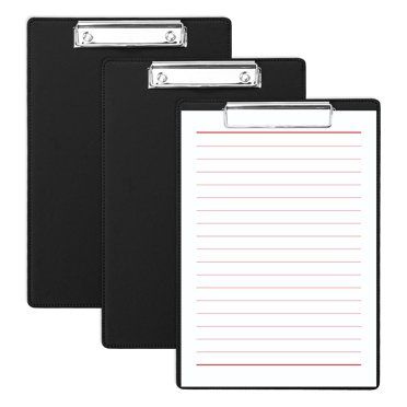 Business Source Legal-size Clipboard with Stainless Steel Clip, 3 Pack ...