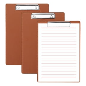 Officemate Recycled Wood Clipboards, Low Profile Clip, 6 Pack, Letter ...