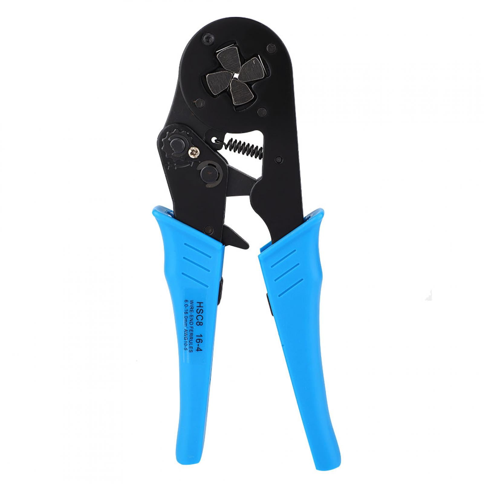 SelF Adjustable Ratchet Crimp Pliers Terminals Crimping Hand Tool 6 ...