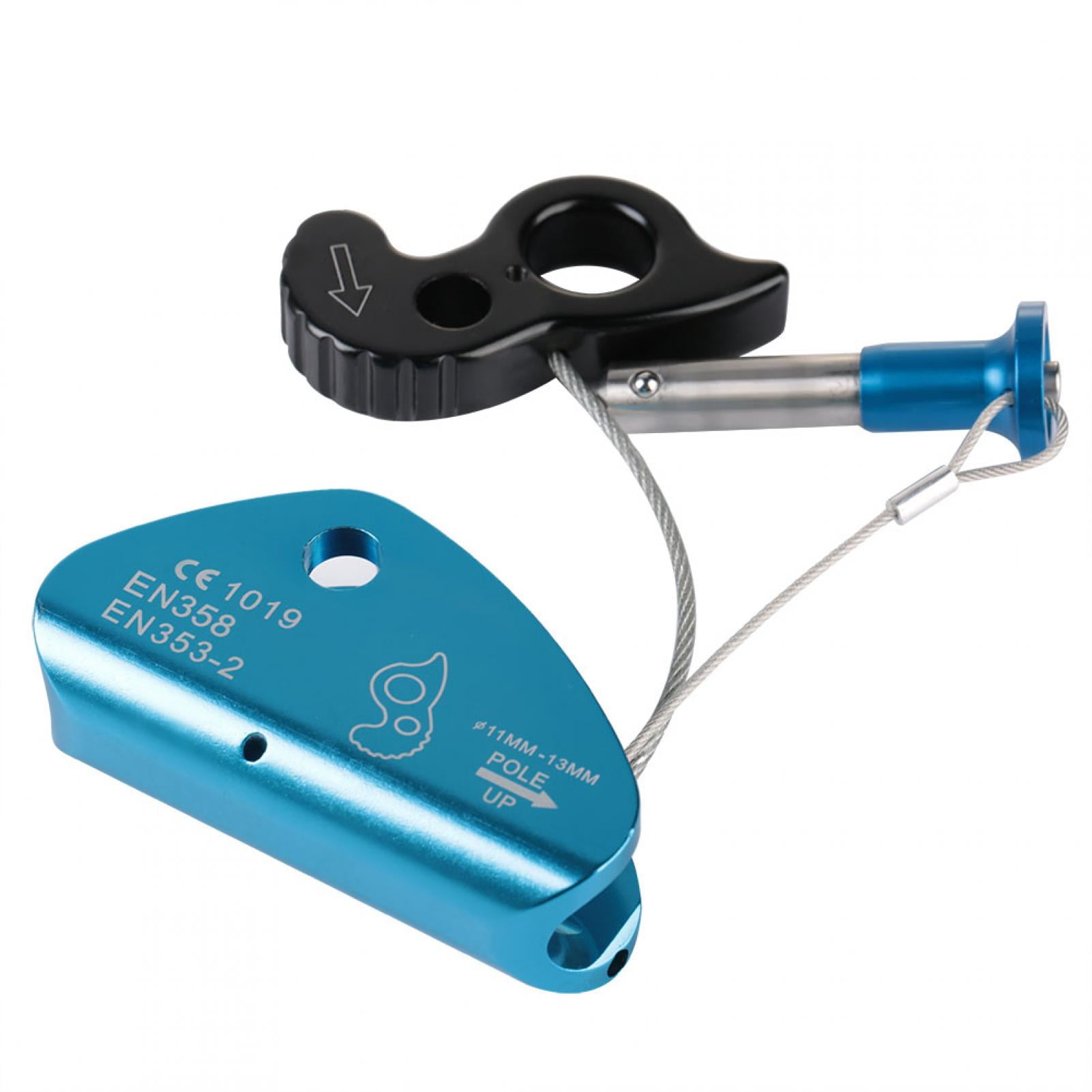 SelF braking Stop Climbing Carabiner Rope Clamp Grab Rescue Rappel Ring ...