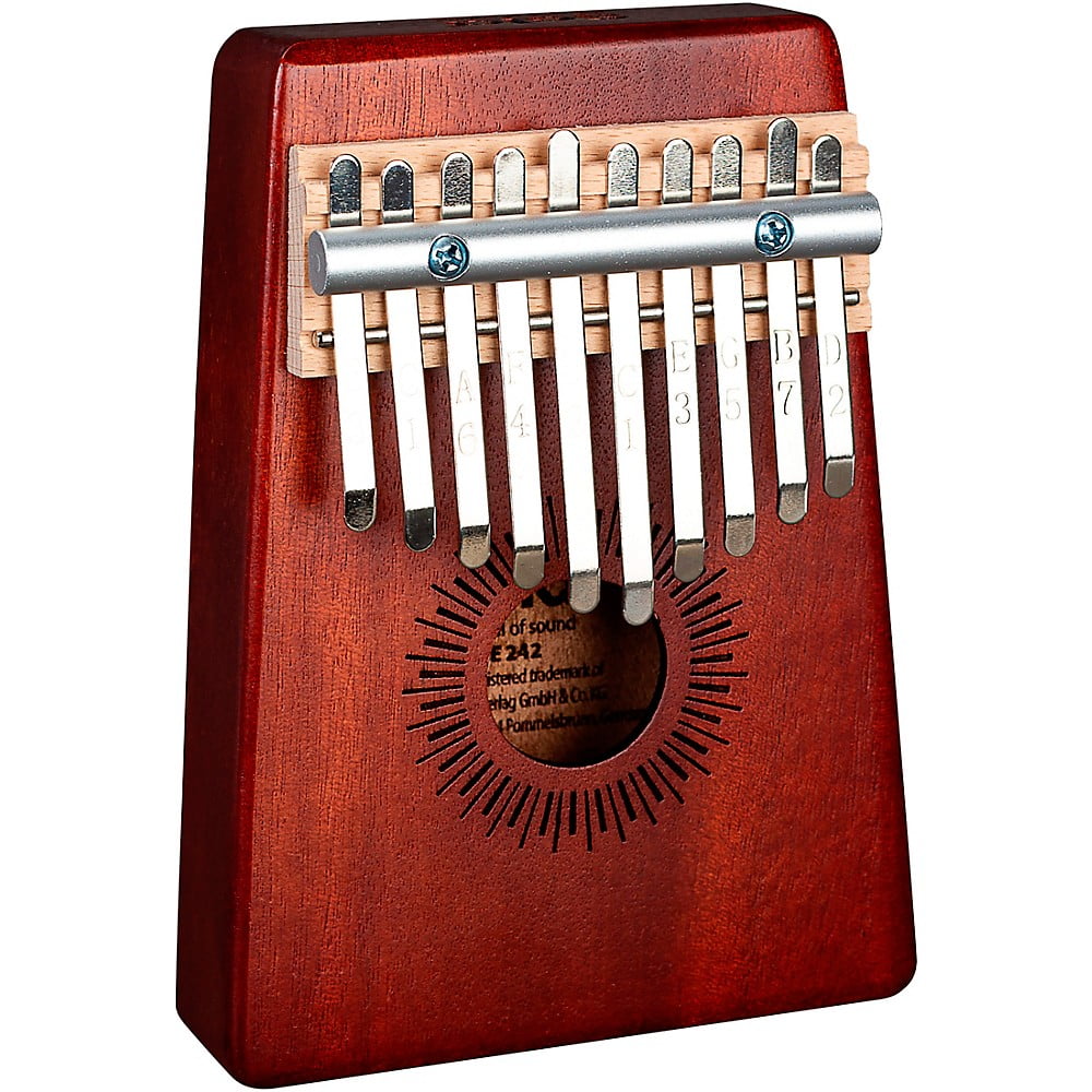 Sela 10 Key Kalimba Red - Walmart.com