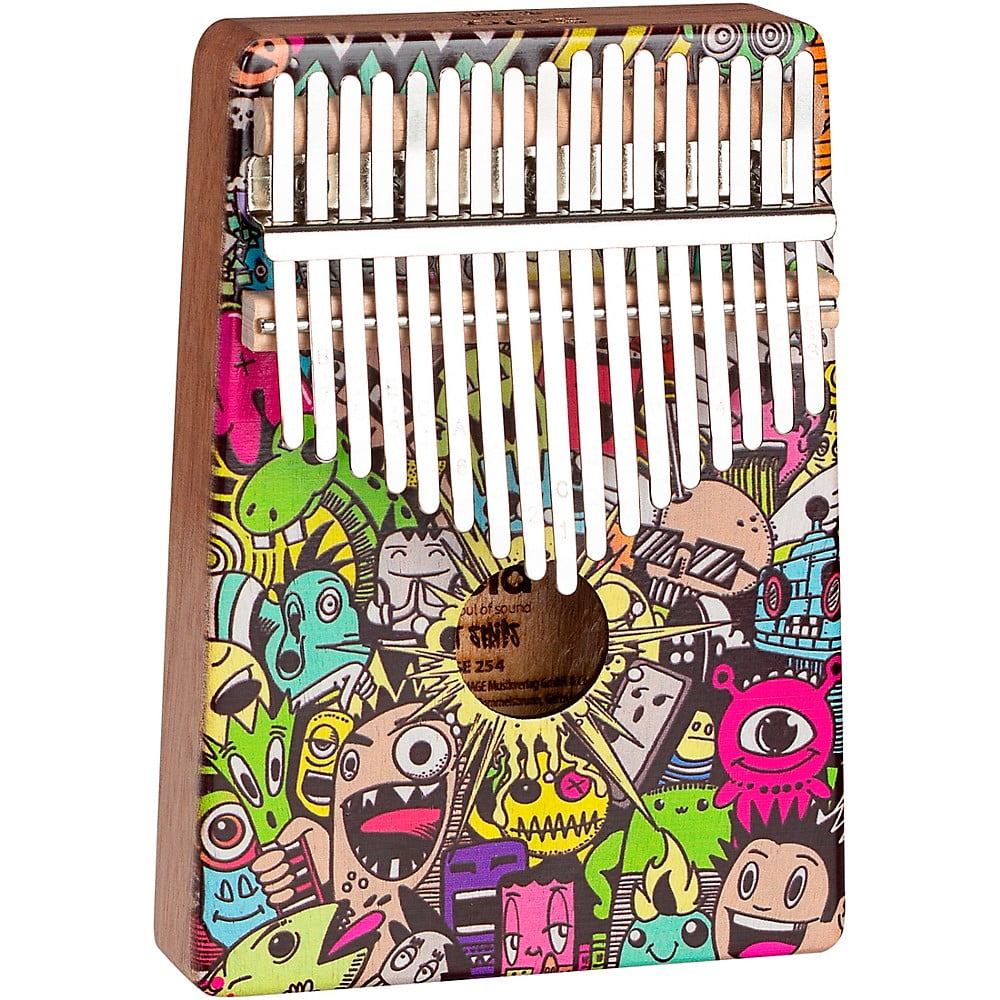 Sela Kalimba Art Series 17 Key Little Monster - Walmart.com
