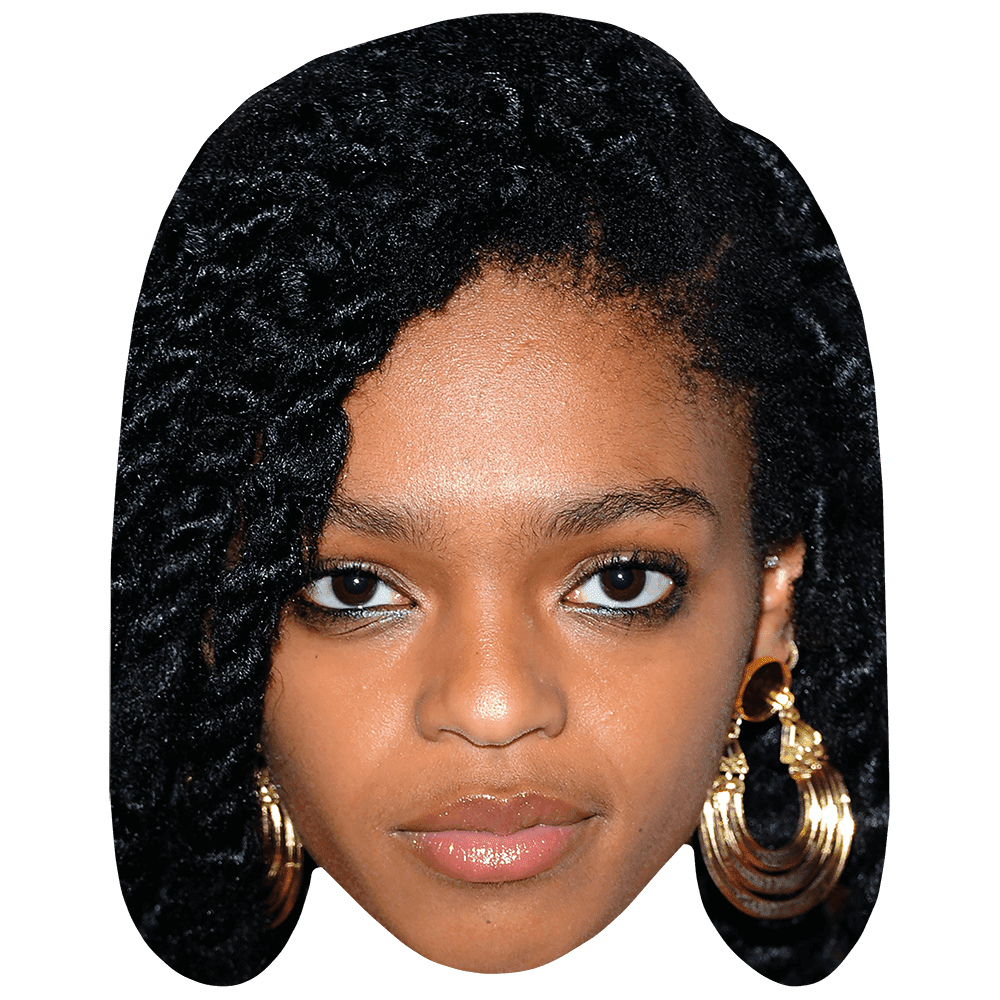 Selah Marley (Dark Hair) Celebrity Mask, Flat Card Face, Fancy Dress ...