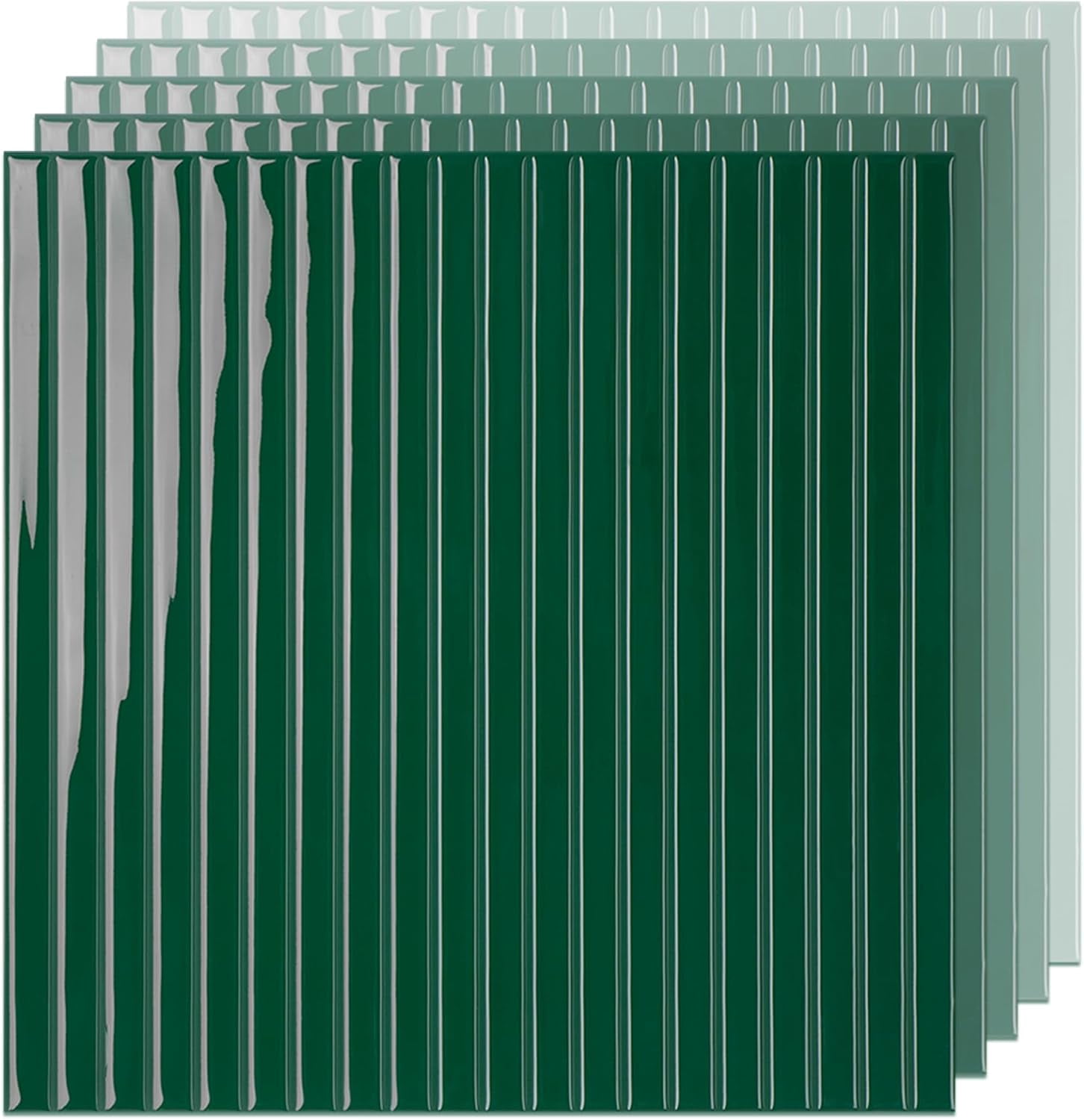 Select 5 Pack Peel and Stick Backsplash Tiles, Vinyl Self Adhesive Back ...