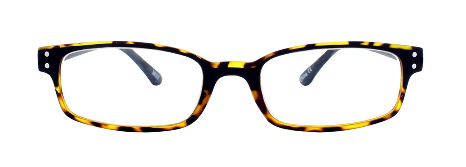 Select A Vision Flex 2 +1.25 Strength Flexible Reading Glasses, Black ...