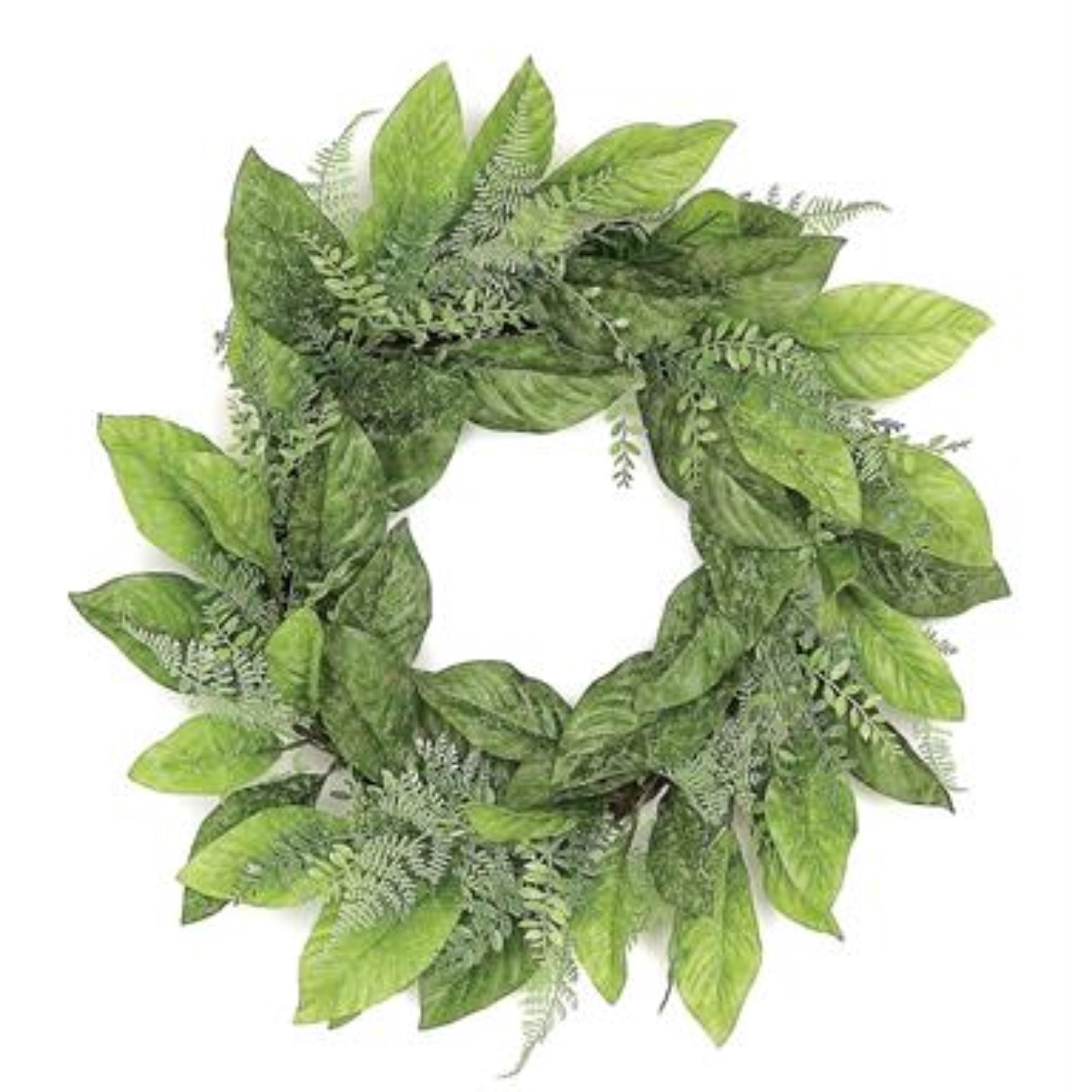 Select Artificials Magnolia Foliage, Ferns and Tea Leaves Artificial ...